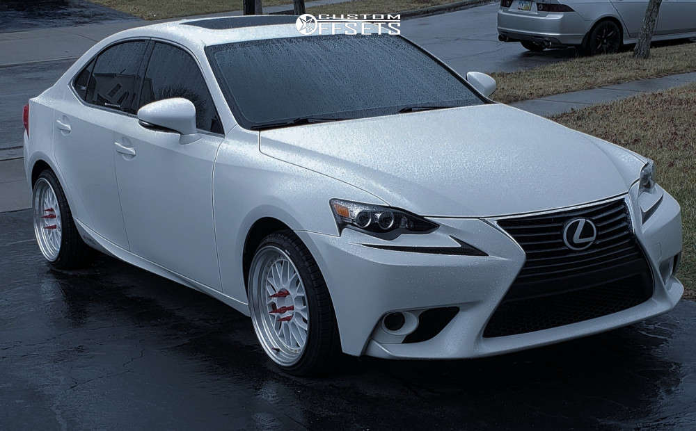 2014 Lexus IS250 with 18x8.5 35 Aodhan Ah02 and 225/25R18 Altenzo Sport ...