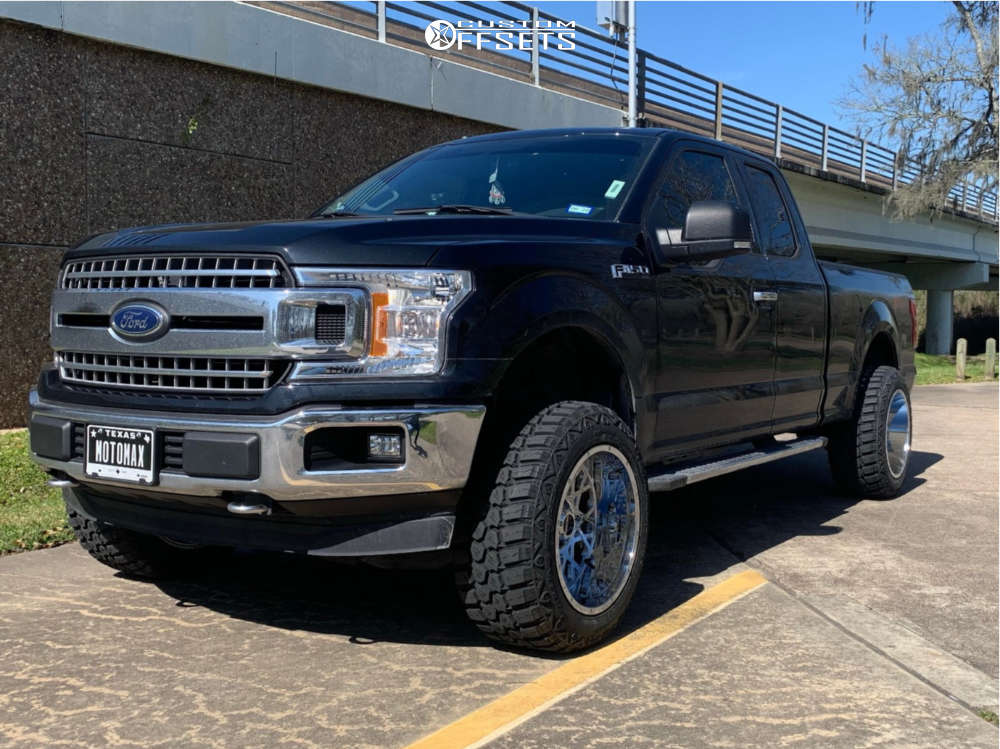 2018 Ford F-150 with 20x12 -51 Vision Rocker and 33/12.5R20 RBP ...