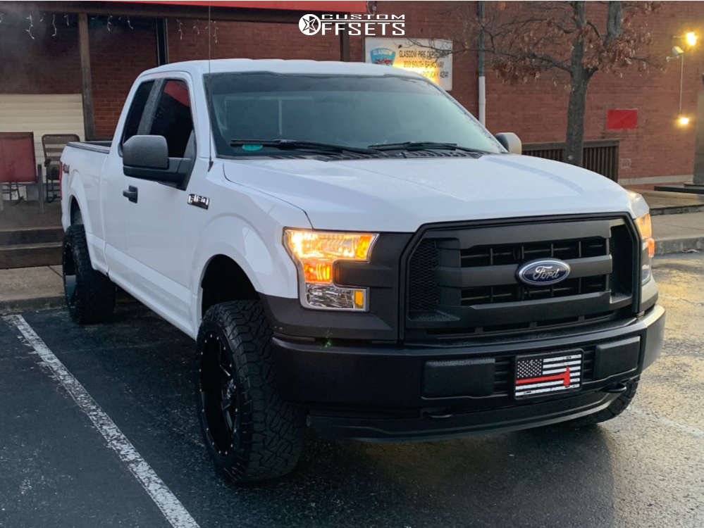 2016 Ford F-150 with 20x10 -18 Fuel Maverick and 275/55R20 Fuel Gripper ...
