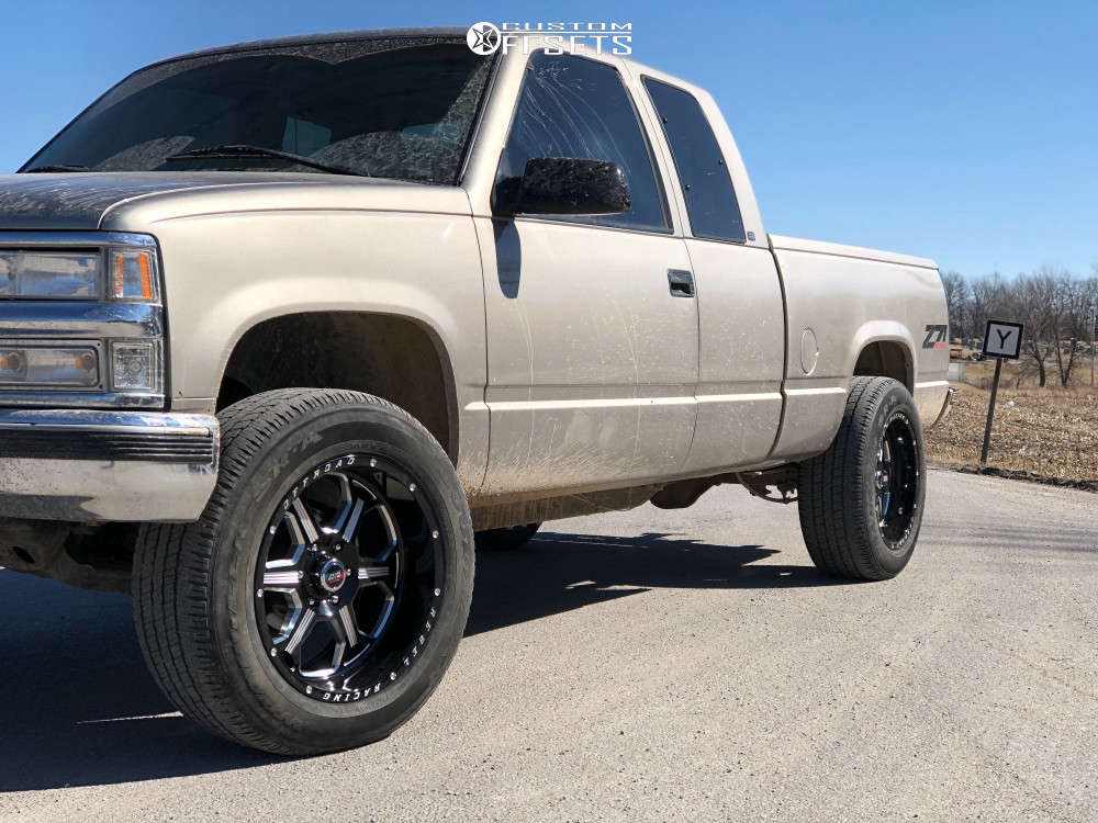 1998 Chevrolet K1500 with 20x10 -18 Rebel Offroad Fortress and 275 ...
