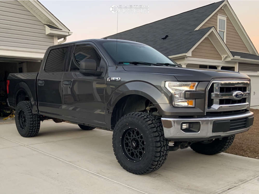 2016 Ford F-150 with 18x9 12 Vision Rocker and 35/12.5R18 Federal ...