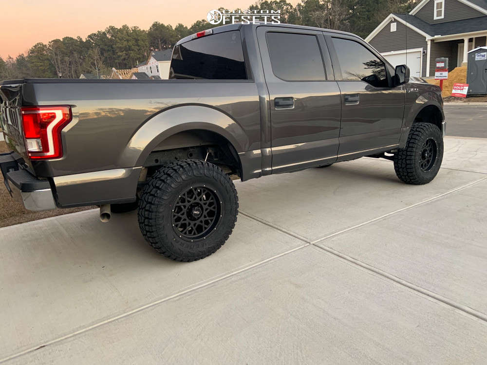2016 Ford F-150 with 18x9 12 Vision Rocker and 35/12.5R18 Federal ...