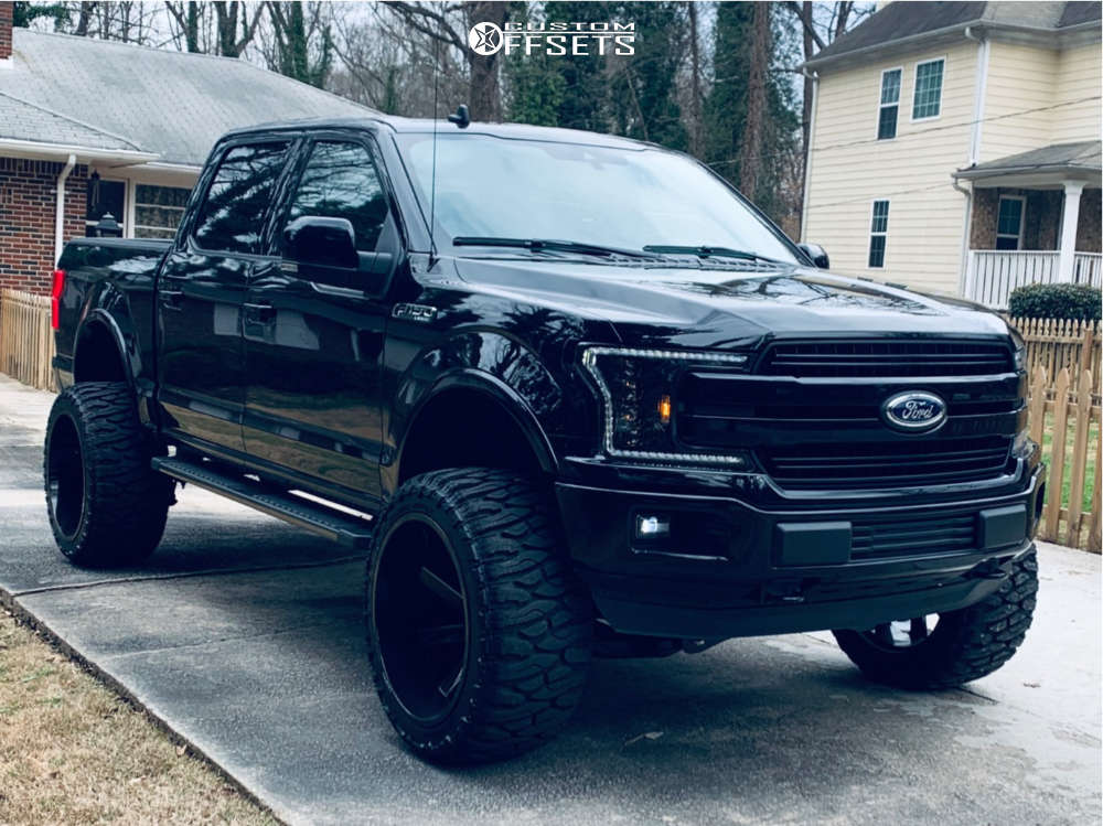 2019 Ford F-150 with 24x14 -81 ARKON OFF-ROAD Lincoln and 375/40R24 ...