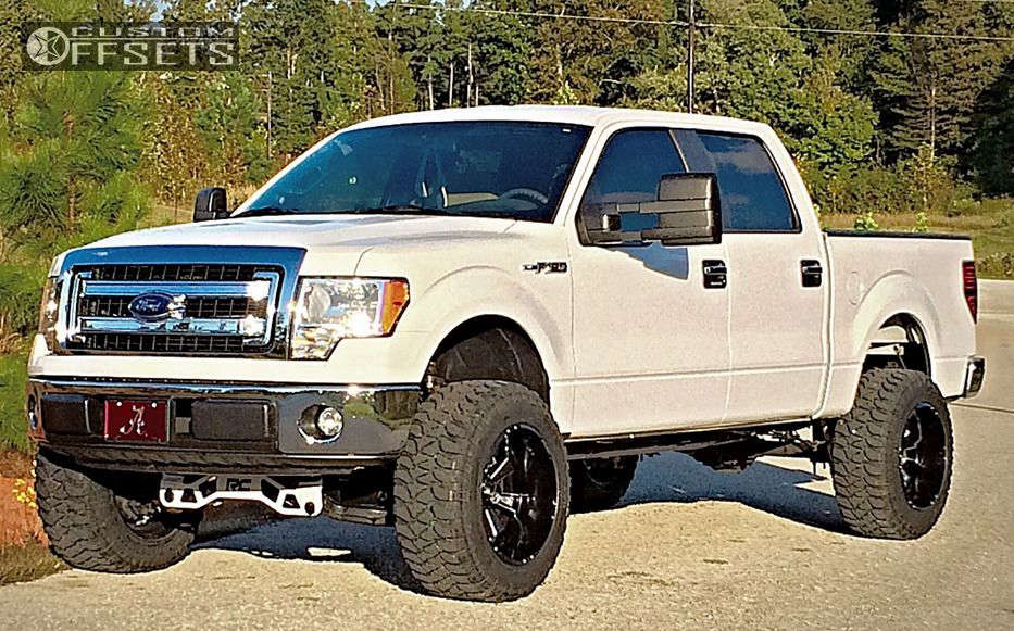 2014 Ford F-150 with 20x12 -44 Hostile Hammered and 35/12.5R20 Mickey ...