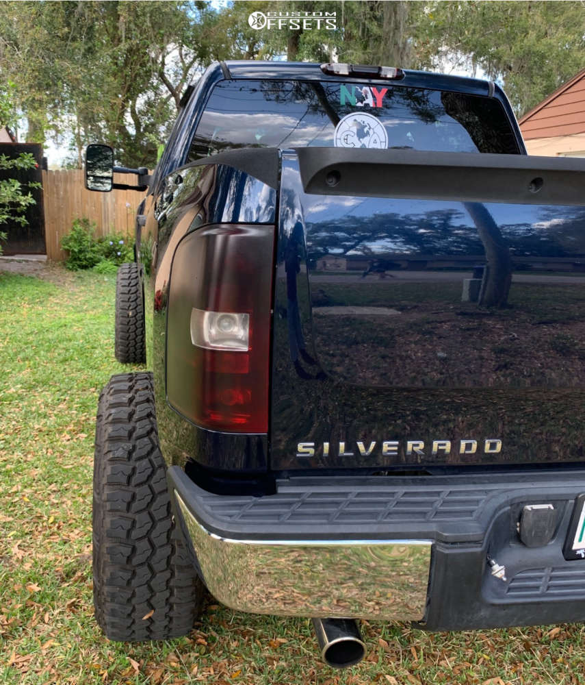 2008 Chevrolet Silverado 1500 with 20x12 -51 Vision Prowler and 35/12 ...