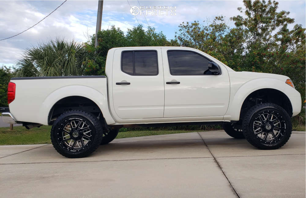 2019 Nissan Frontier with 20x10 -24 Anthem Off-Road Gunner and 33/12 ...