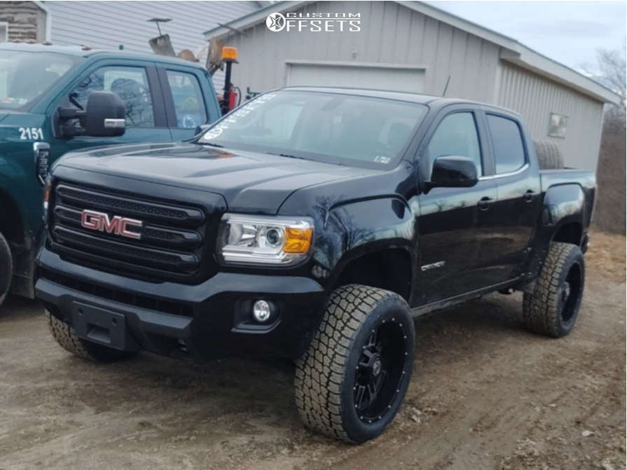 2019 GMC Canyon with 20x10 -24 Anthem Off-Road Instigator and 285/50R20 ...