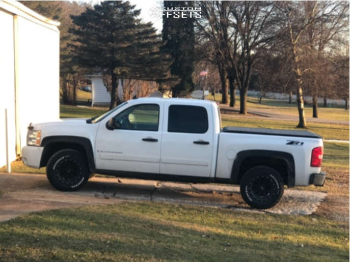 2008 Chevrolet Silverado 1500 with 17x9 -6 Pro Comp Series 45 and 265 ...