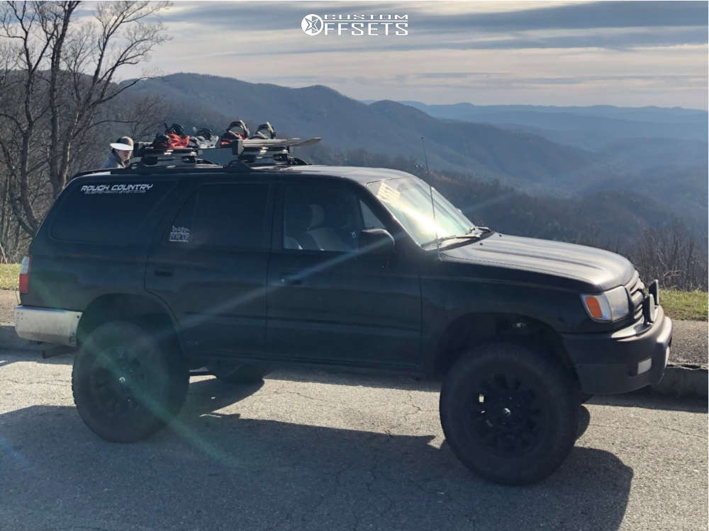 2000 Toyota 4Runner with 17x9 12 Fuel Vapor and 285/70R17 Toyo Tires ...