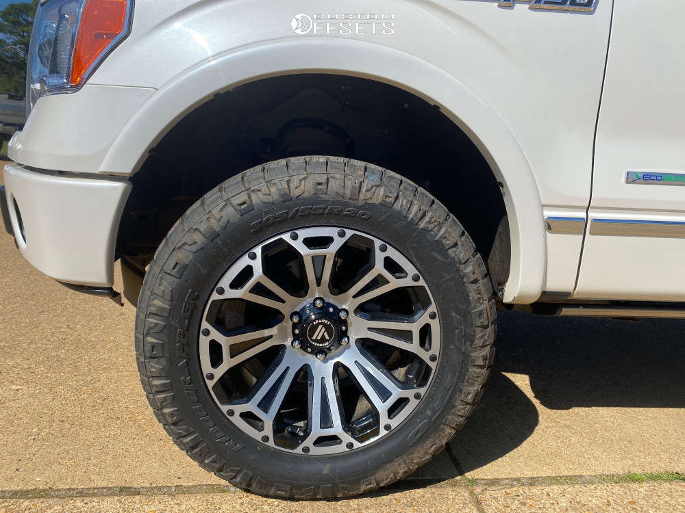 2012 Ford F-150 with 20x10 -12 Asanti Offroad Ab813 and 305/55R20 Nitto ...