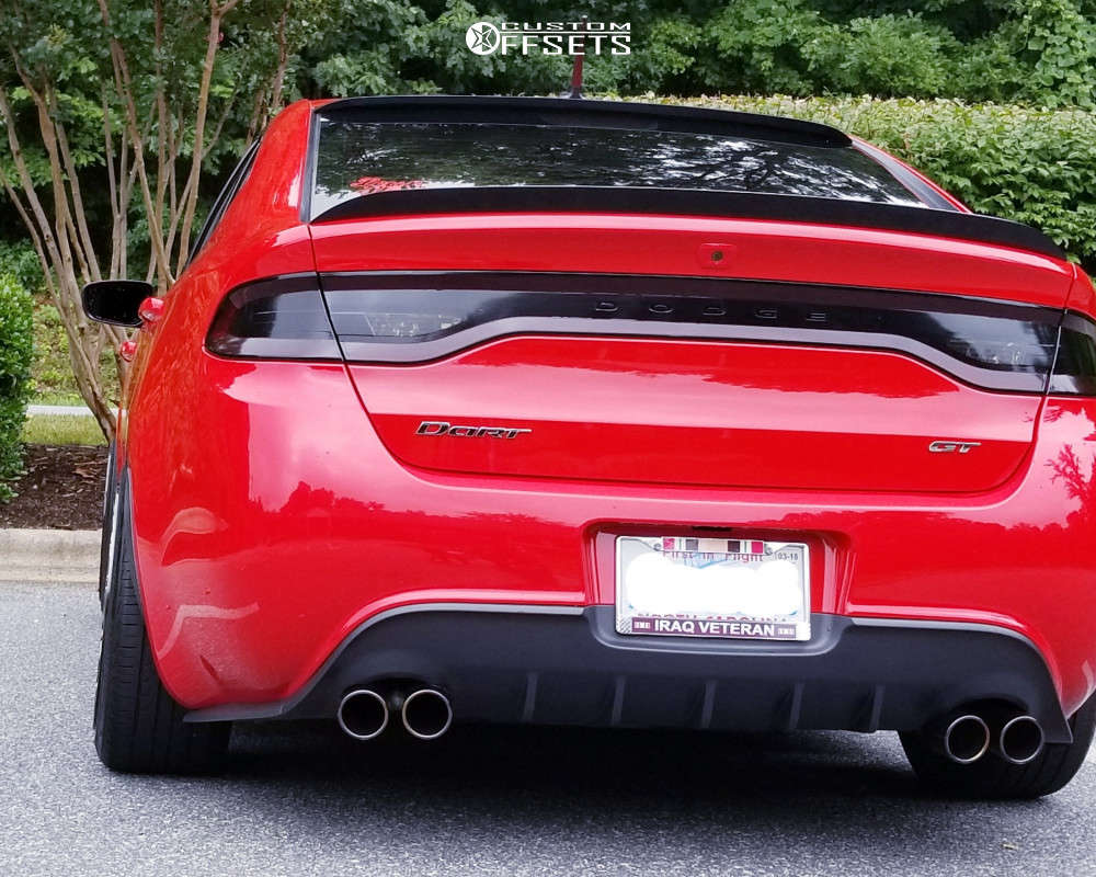 2016 Dodge Dart with 18x8.75 36 XXR 553 and 225/40R18 Achilles 123s and ...