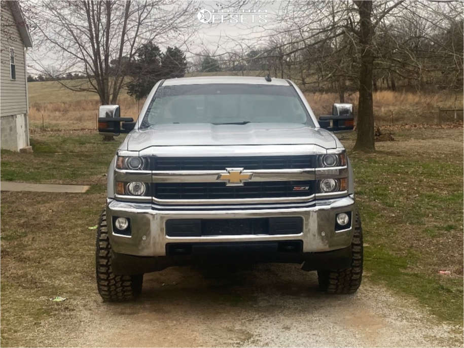 2016 Chevrolet Silverado 2500 HD with 20x12 -44 Xtreme Mudder Xm-304 ...