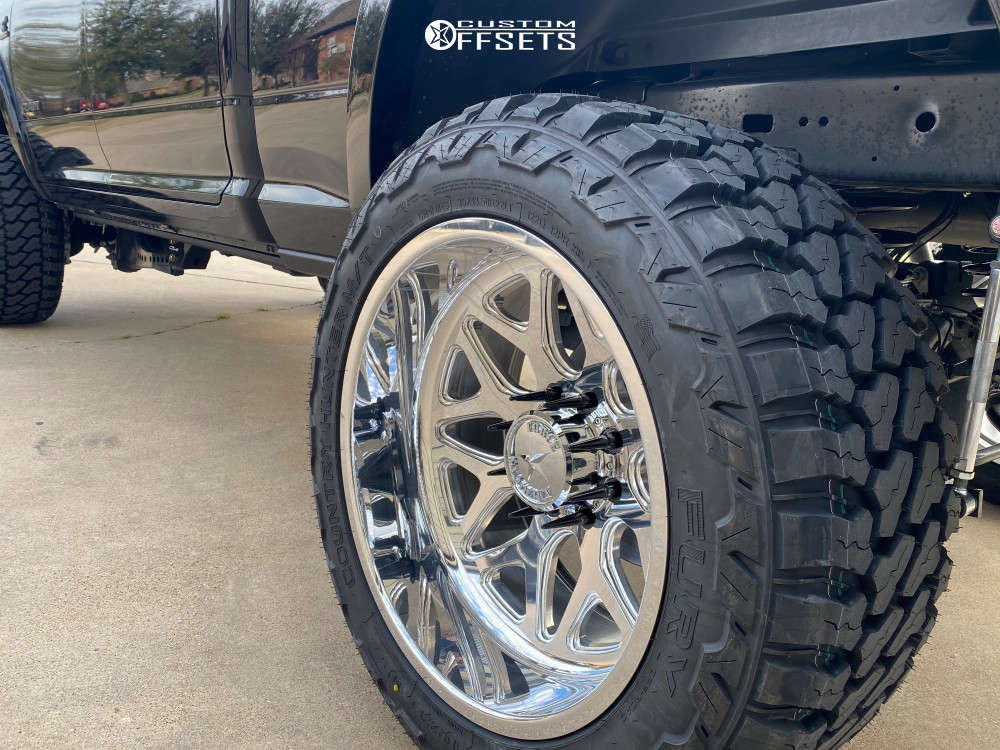 2019 Ram 2500 with 22x12 -55 American Force Sprint Cc and 35/13.5R22 Fury Offroad Country Hunter ...