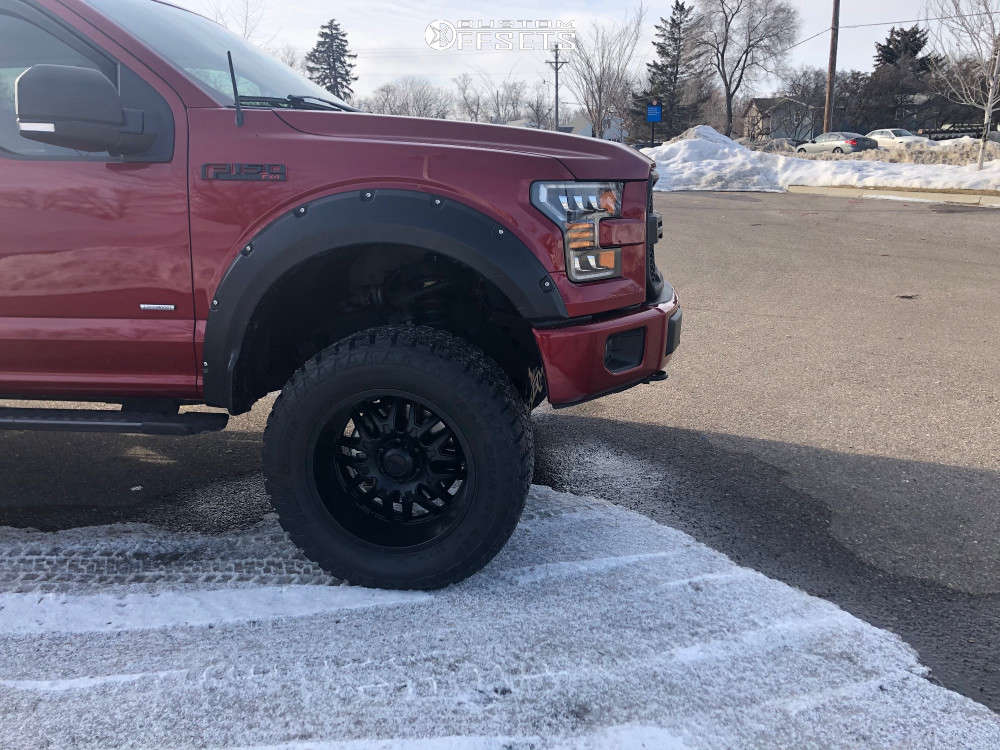 2016 Ford F-150 with 20x10 -25 Ultra Hunter and 35/12.5R20 Dick Cepek ...