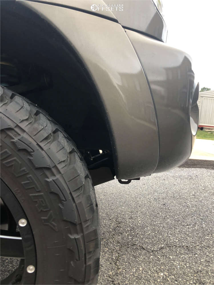 2009 Toyota Tacoma with 20x10 -19 Ballistic Rage and 295/55R20 Toyo ...