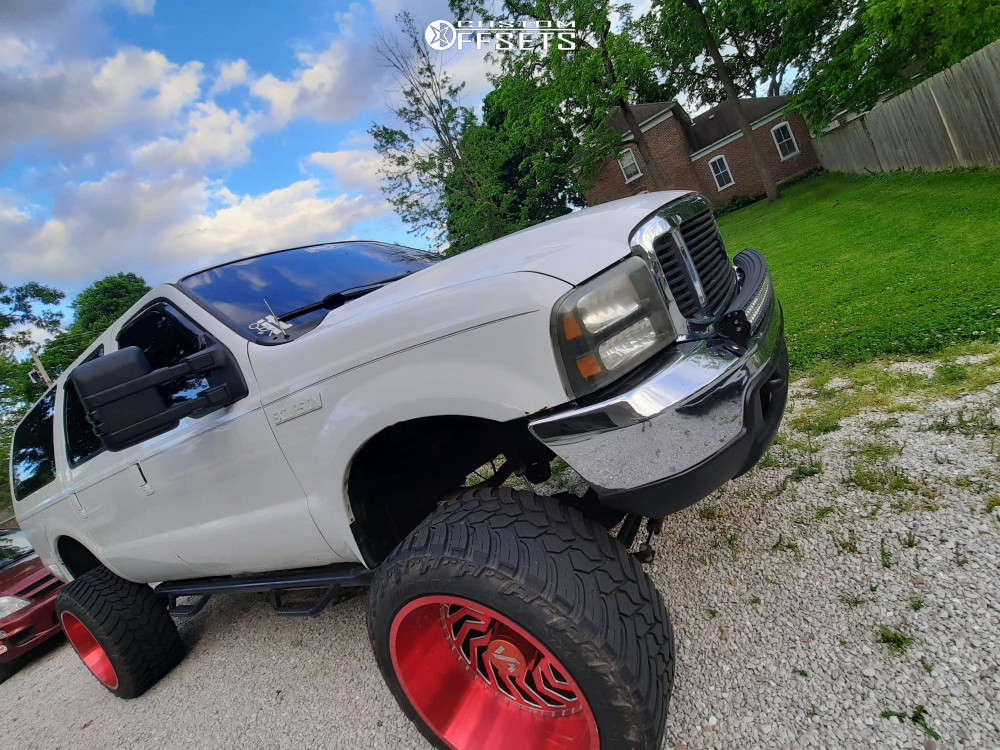 2000 Ford Excursion with 24x14 -81 ARKON OFF-ROAD Crown Series Victory ...