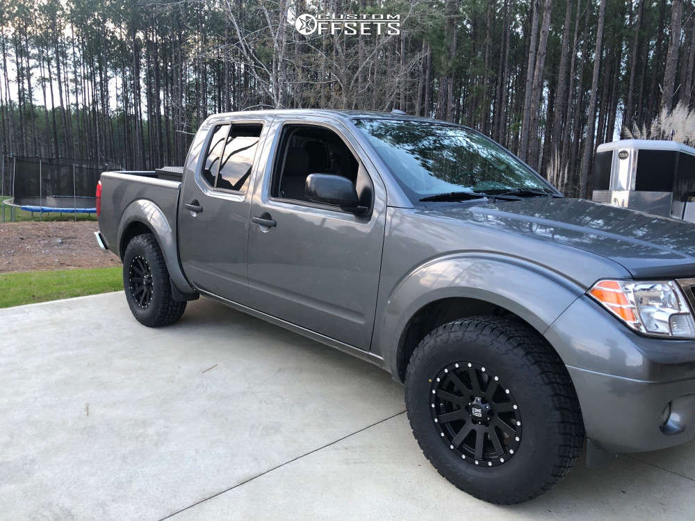 2016 Nissan Frontier with 16x8 10 XD XD818 and 265/70R16 Nitto Terra ...