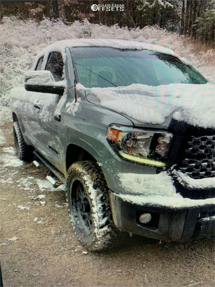 2019 Toyota Tundra with 20x9 12 Vision Rocker and 33/12.5R20 Atturo ...