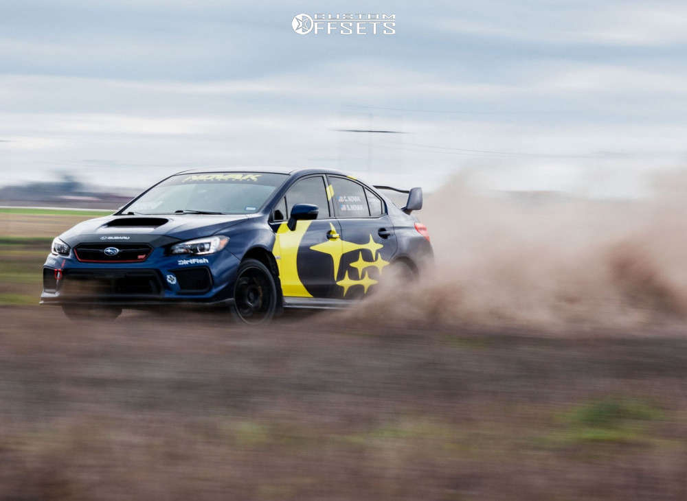2018 Subaru WRX STI with 17x8 42 Method Mr501 and 235/45R17 Firestone ...