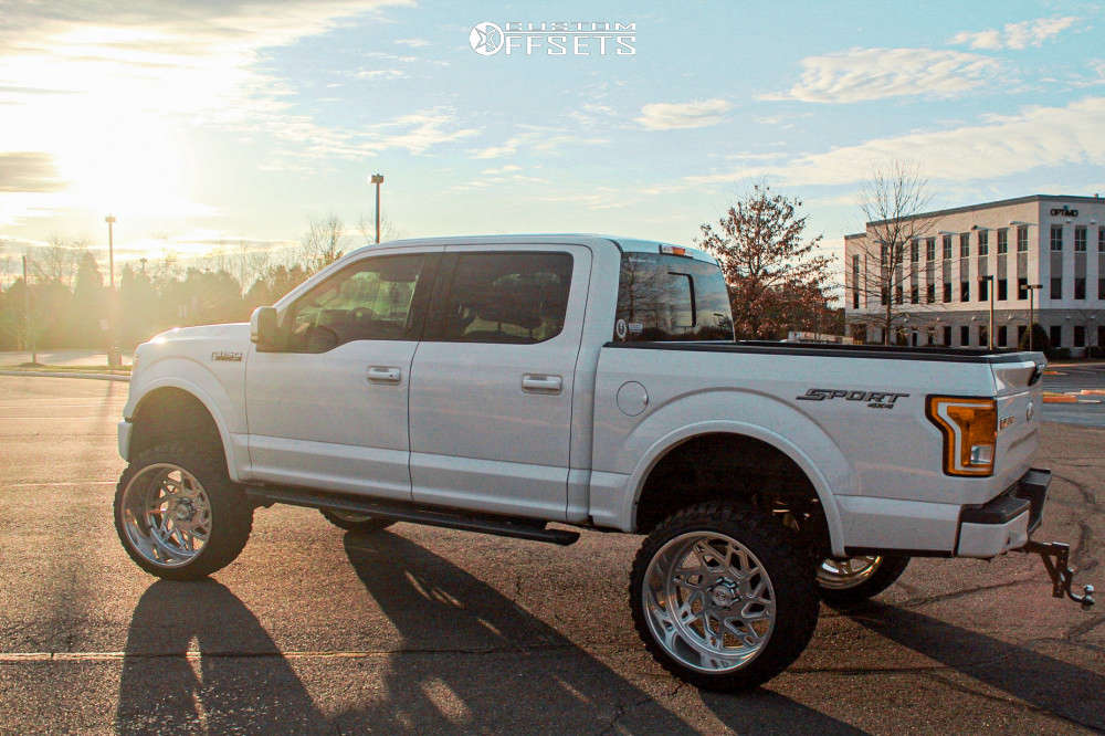 2016 Ford F-150 with 24x14 -76 Dropstars Forged F60p1 and 35/12.5R24 ...
