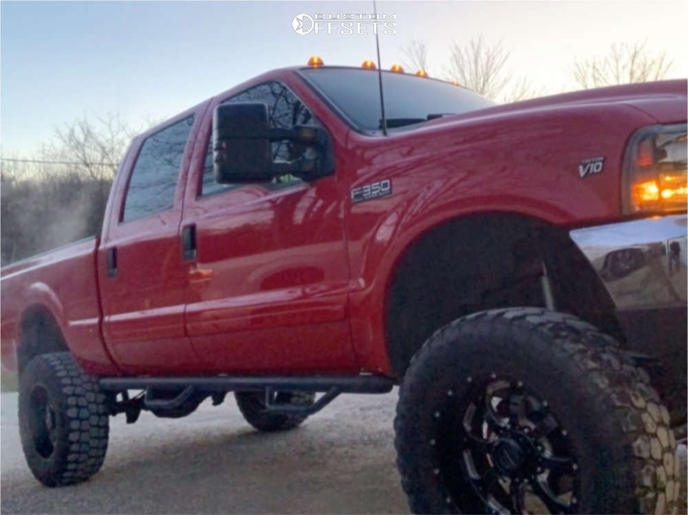 2001 Ford F-350 Super Duty with 20x10 -25 BMF Novakane and 37/12.5R20 ...