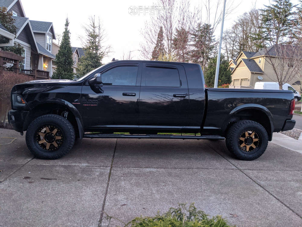 2016 Ram 2500 with 20x9 0 Mayhem Prodigy and 35/12.5R20 Toyo Tires Open ...