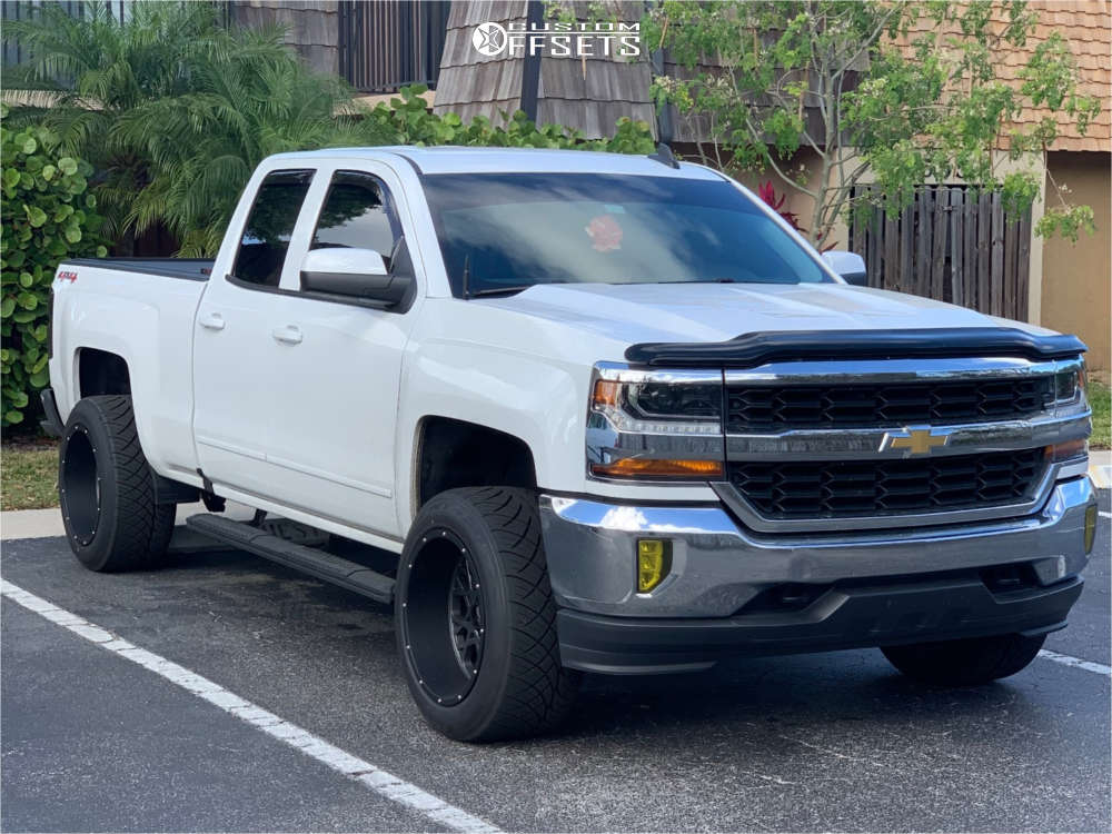 2017 Chevrolet Silverado 1500 with 20x12 -51 Vision Rocker and 305 ...