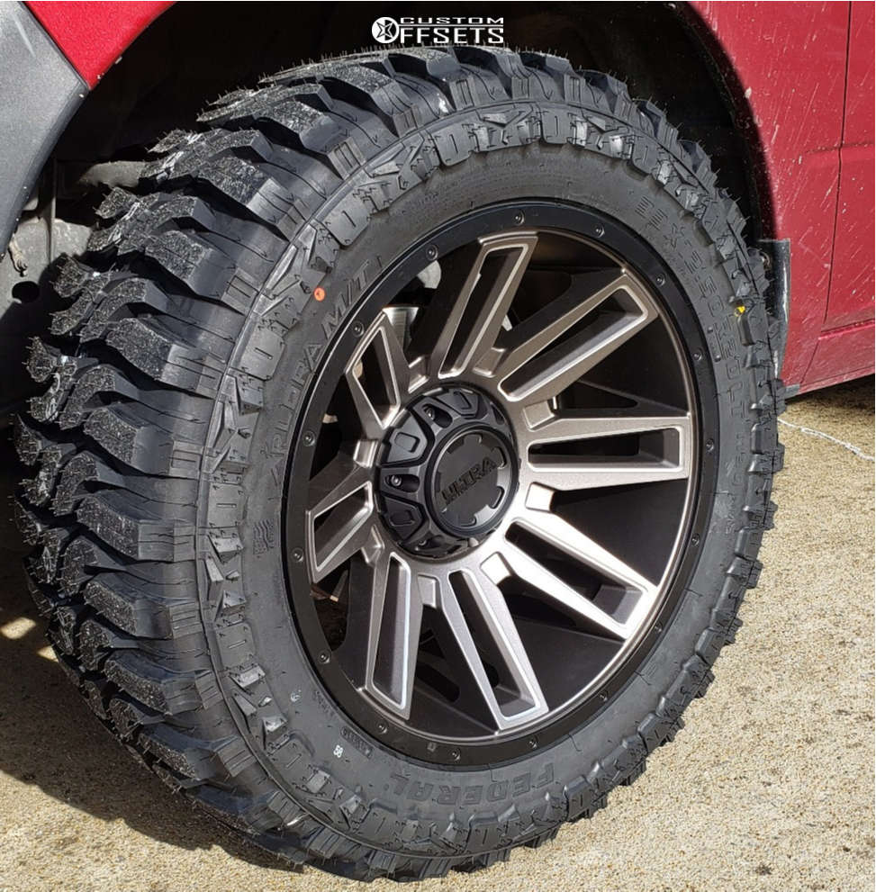 2012 Ram 1500 with 20x10 -25 Ultra Apocalypse and 33/12.5R20 Federal ...
