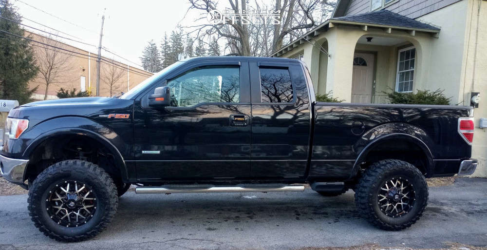 2012 Ford F-150 with 18x9 0 Dropstars 645mb and 35/12.5R18 Federal ...