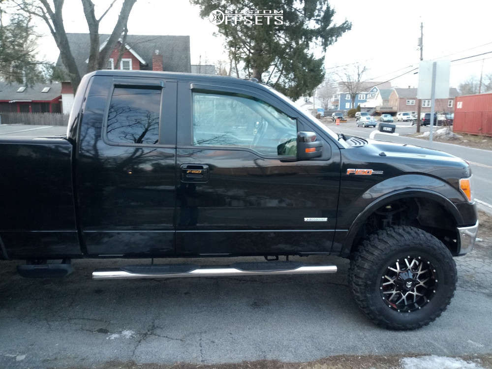 2012 Ford F-150 with 18x9 0 Dropstars 645mb and 35/12.5R18 Federal ...