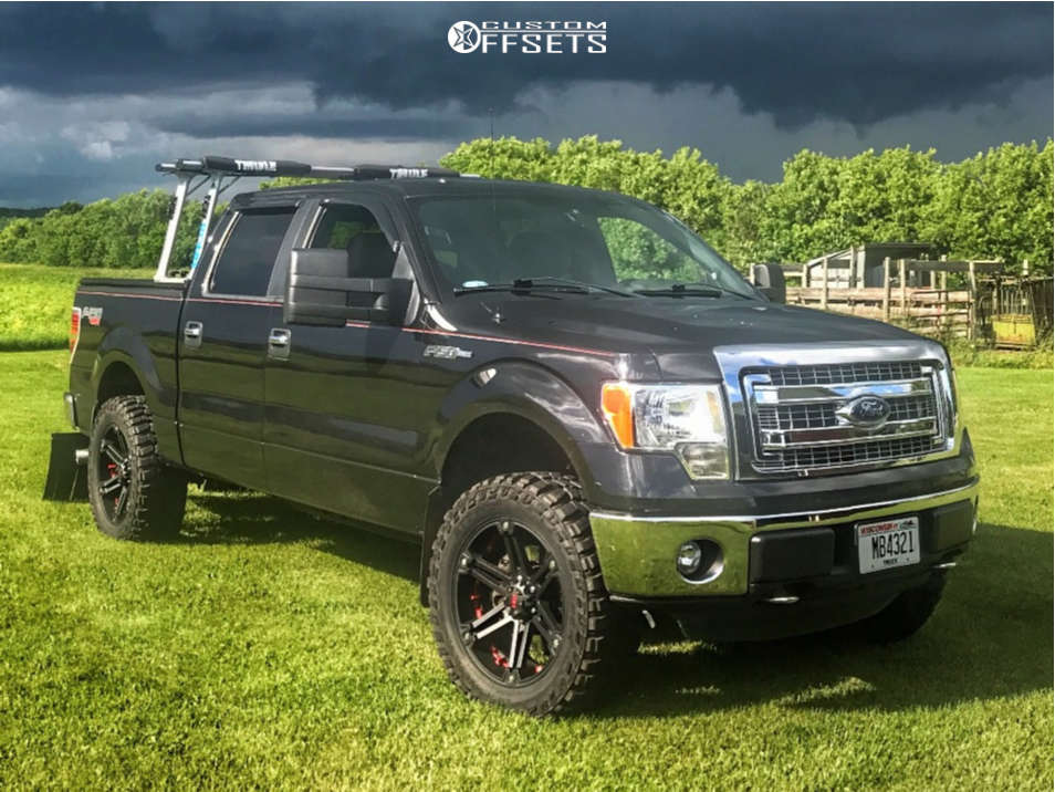 2013 Ford F-150 with 20x9 14 Tuff T01 and 305/55R20 Cooper Discoverer ...