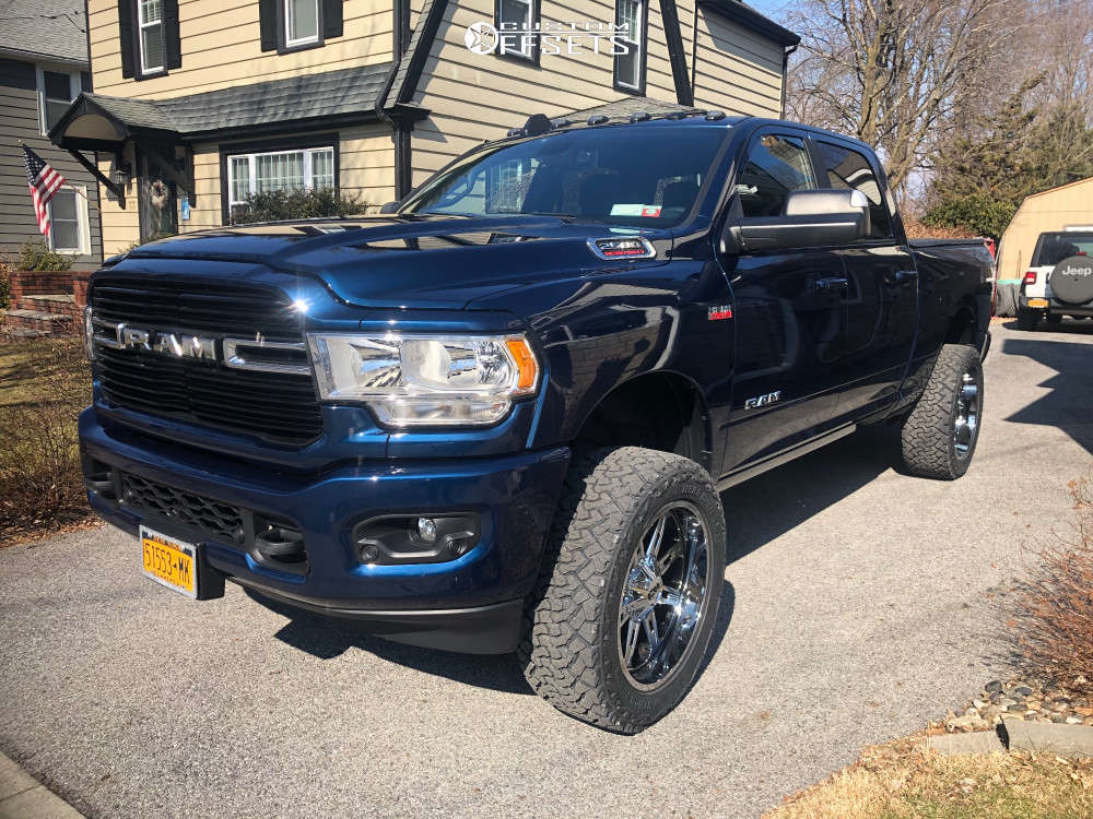 2019 Ram 2500 with 22x10 -19 Alloy Ion 184 and 35/12.5R22 Venom Power Terra Hunter X/t and ...