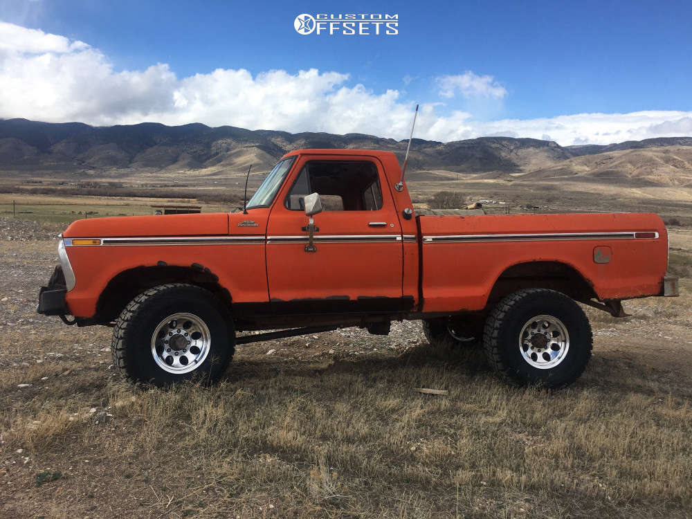 1977 Ford F-250 with 16x8 -12 Mickey Thompson Classic III and 315/75R16 ...