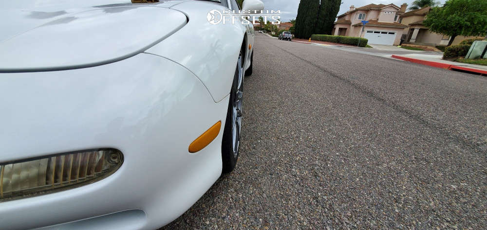 1992 Mazda RX-7 with 18x8.5 44 SSR Gtx01 and 235/40R18 Hankook Ventus ...