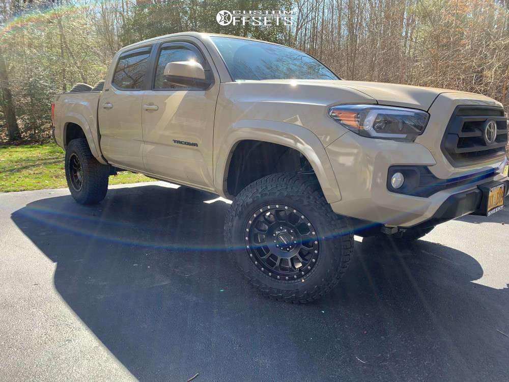 2020 Toyota Tacoma with 17x8.5 Pro Comp Series 34 and 265/70R17 Falken ...