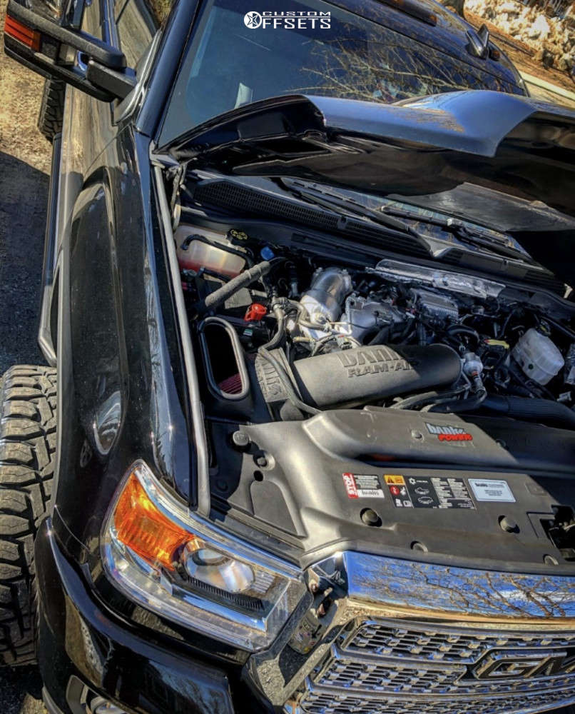 2019 GMC Sierra 2500 HD with 22x10 -25 American Force Trax Ss and 35/12 ...