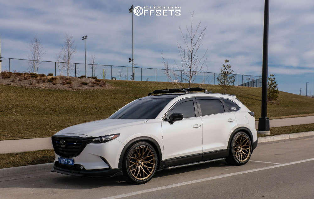 2018 Mazda CX-9 with 22x10.5 35 Asanti ABL-21 and 285/40R22 Achilles ...