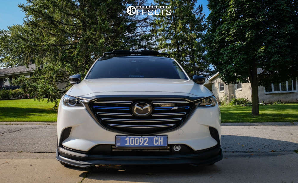 2018 Mazda CX-9 with 22x10.5 35 Asanti ABL-21 and 285/40R22 Achilles ...