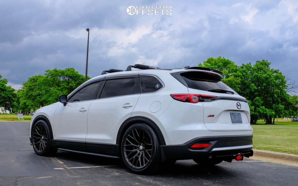2018 Mazda CX-9 with 22x10.5 35 Asanti ABL-21 and 285/40R22 Achilles ...