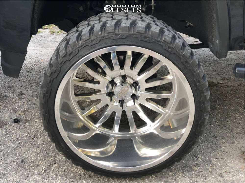 2018 GMC Sierra 1500 with 24x14 -76 Cali Off-Road Summit and 33/14.5R24 Fury Offroad Country ...