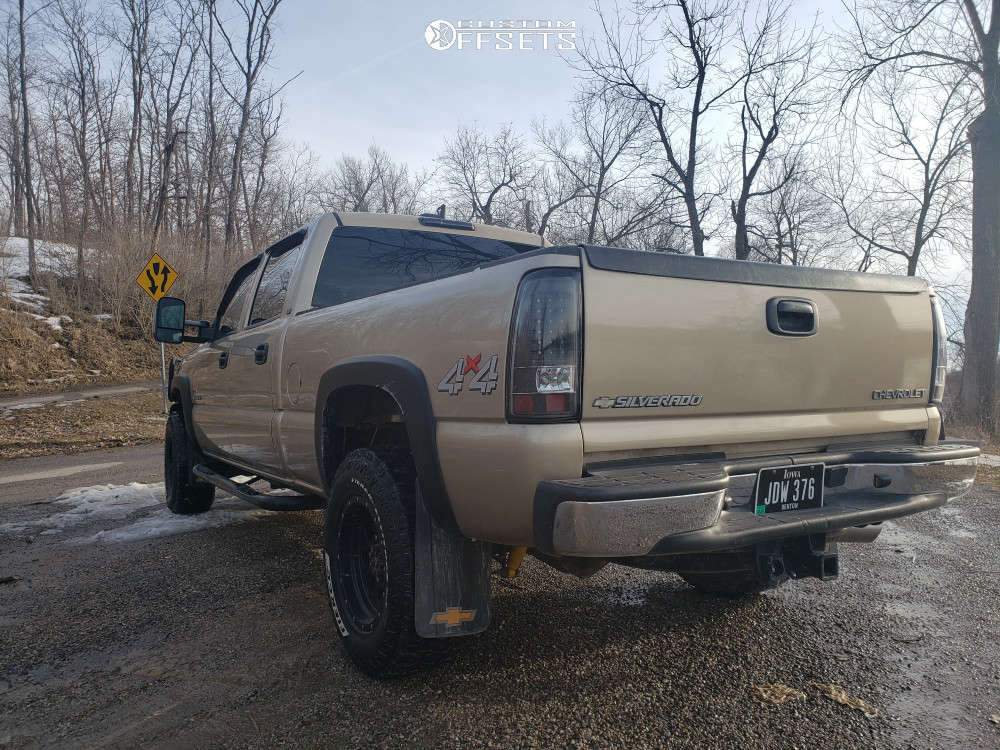 2004 Chevrolet Silverado 2500 HD with 17x9 -6 Pro Comp Series 45 and ...
