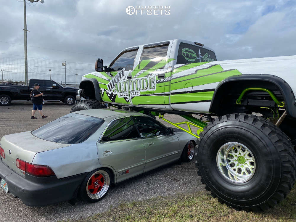 1996 Chevrolet C3500 with 20x14 -73 American Force Fallout Fp and 54/16 ...