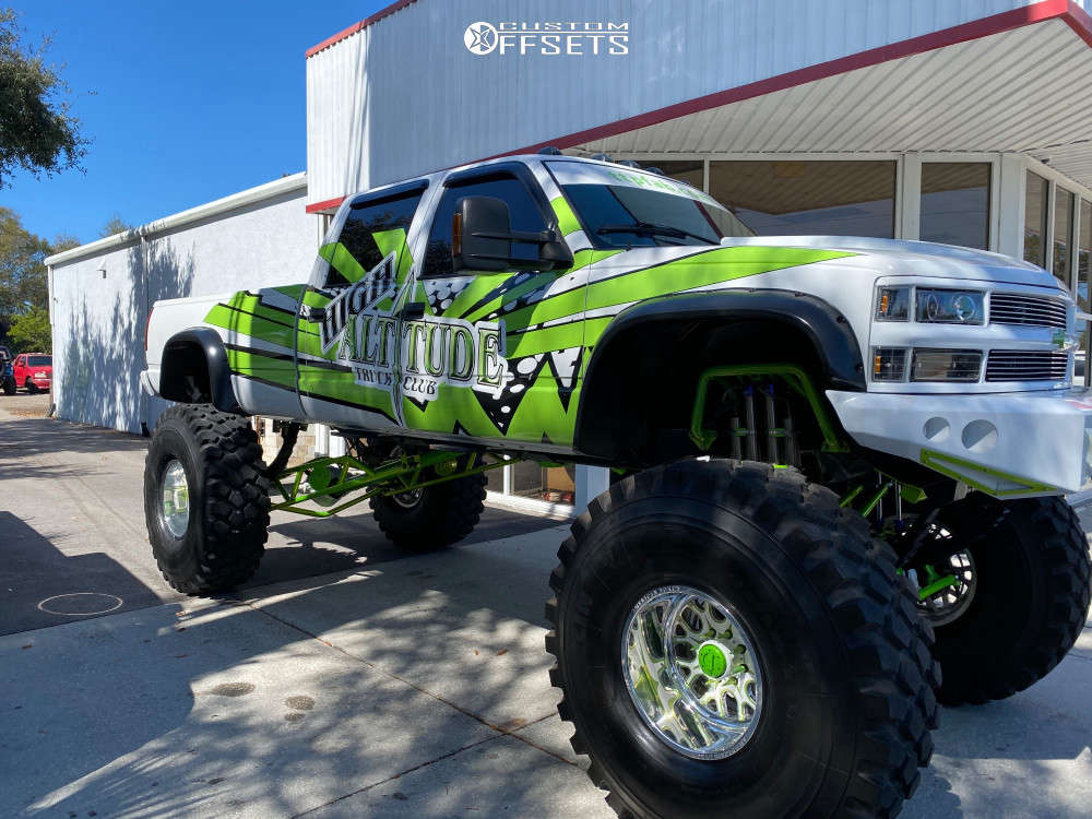 1996 Chevrolet C3500 with 20x14 -73 American Force Fallout Fp and 54/16 ...