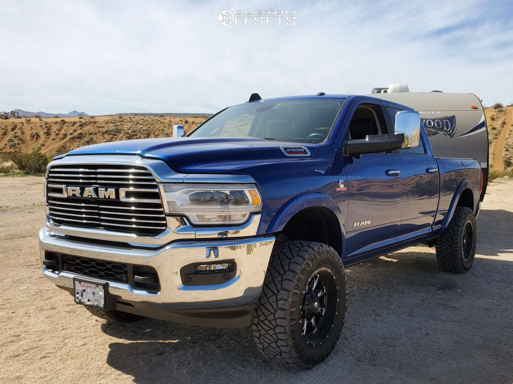 2019 Ram 2500 with 20x10 -12 Fuel Throttle and 35/12.5R20 Nitto Ridge ...