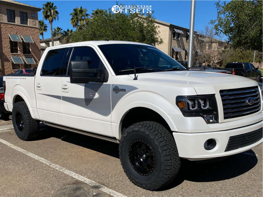 2012 Ford F-150 with 17x9 -12 Fuel Podium and 35/12.5R17 BFGoodrich All ...