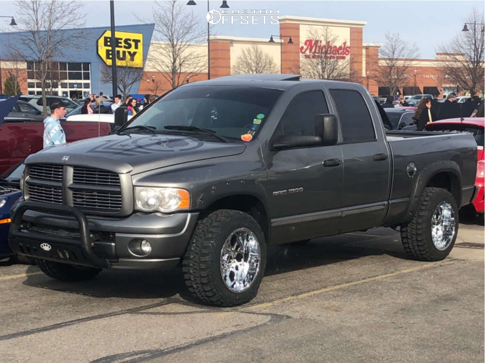 2005 Dodge Ram 1500 with 20x12 -51 Vision Rocker and 33/12.5R20 Federal ...