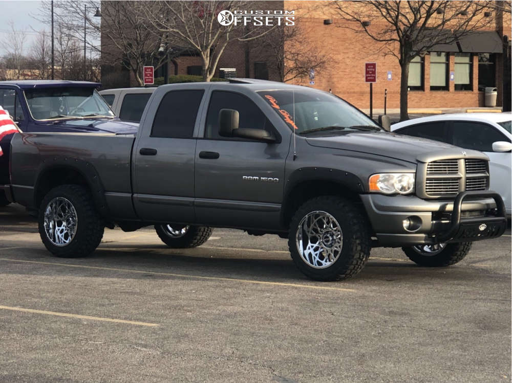 2005 Dodge Ram 1500 with 20x12 -51 Vision Rocker and 33/12.5R20 Federal ...