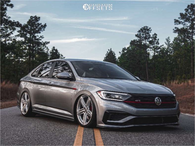 2019 Volkswagen Jetta with 19x9 35 OEM Wheels Peelers and 235/35R19 ...