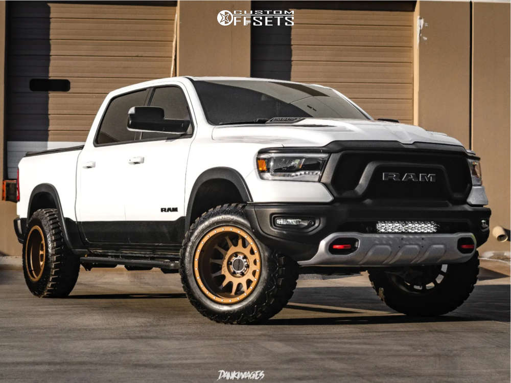 2019 Ram 1500 with 20x12 -52 Method Mr605 and 35/12.5R20 RBP Repulsor ...