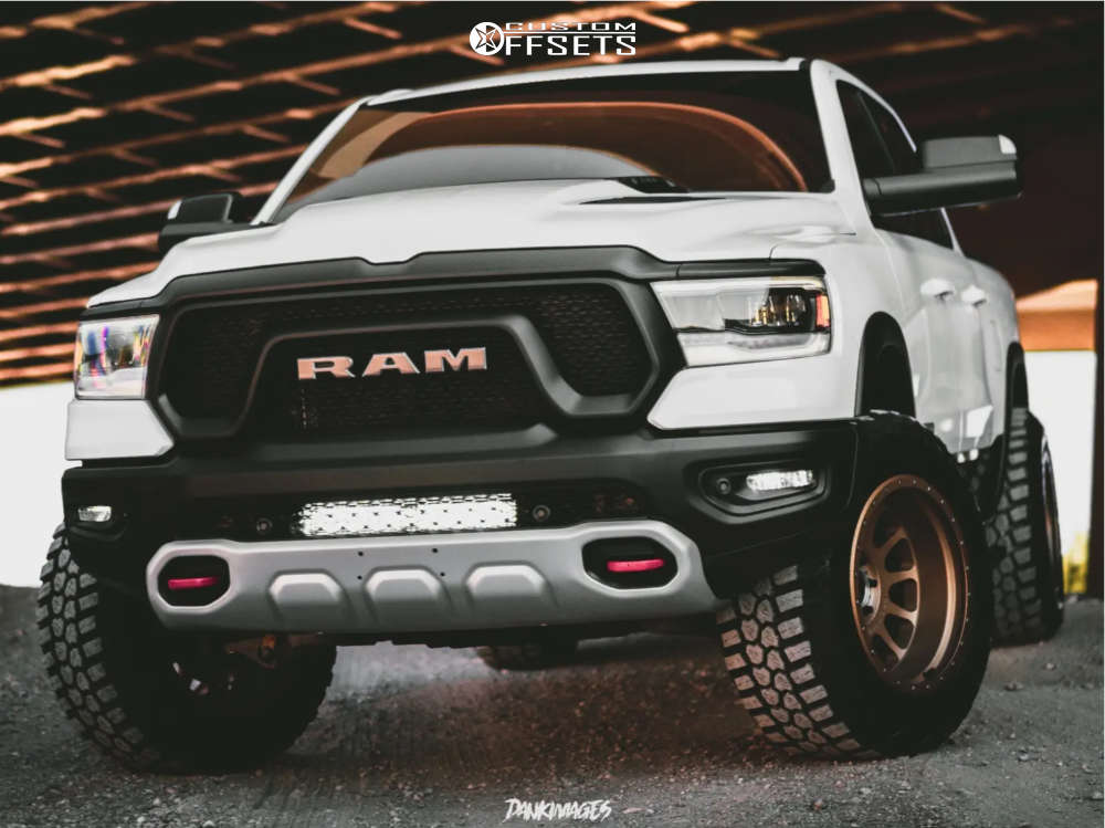 2019 Ram 1500 with 20x12 -52 Method Mr605 and 35/12.5R20 RBP Repulsor ...